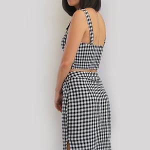 Button Front Crop Top PDF Printable Sewing Pattern, Instant Download ...