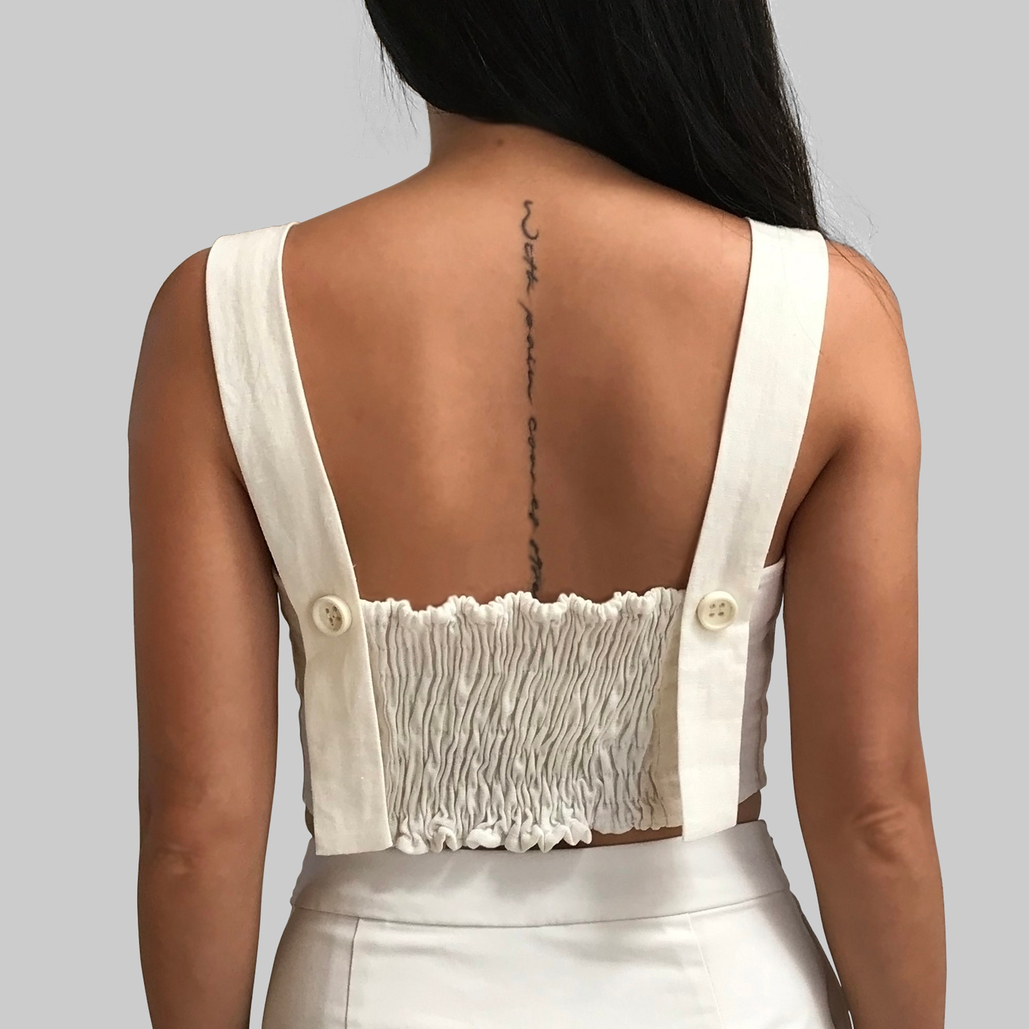 Thick Strap Crop Top PDF Printable Sewing Pattern Instant - Etsy UK