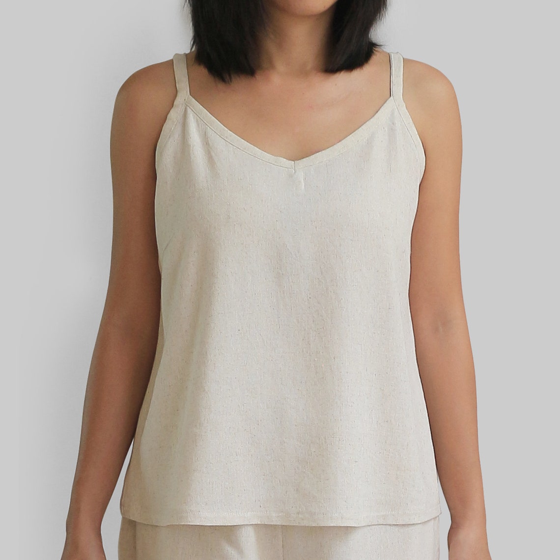 Beginner PDF Linen Cami Top Sewing Pattern Instant Download - Etsy