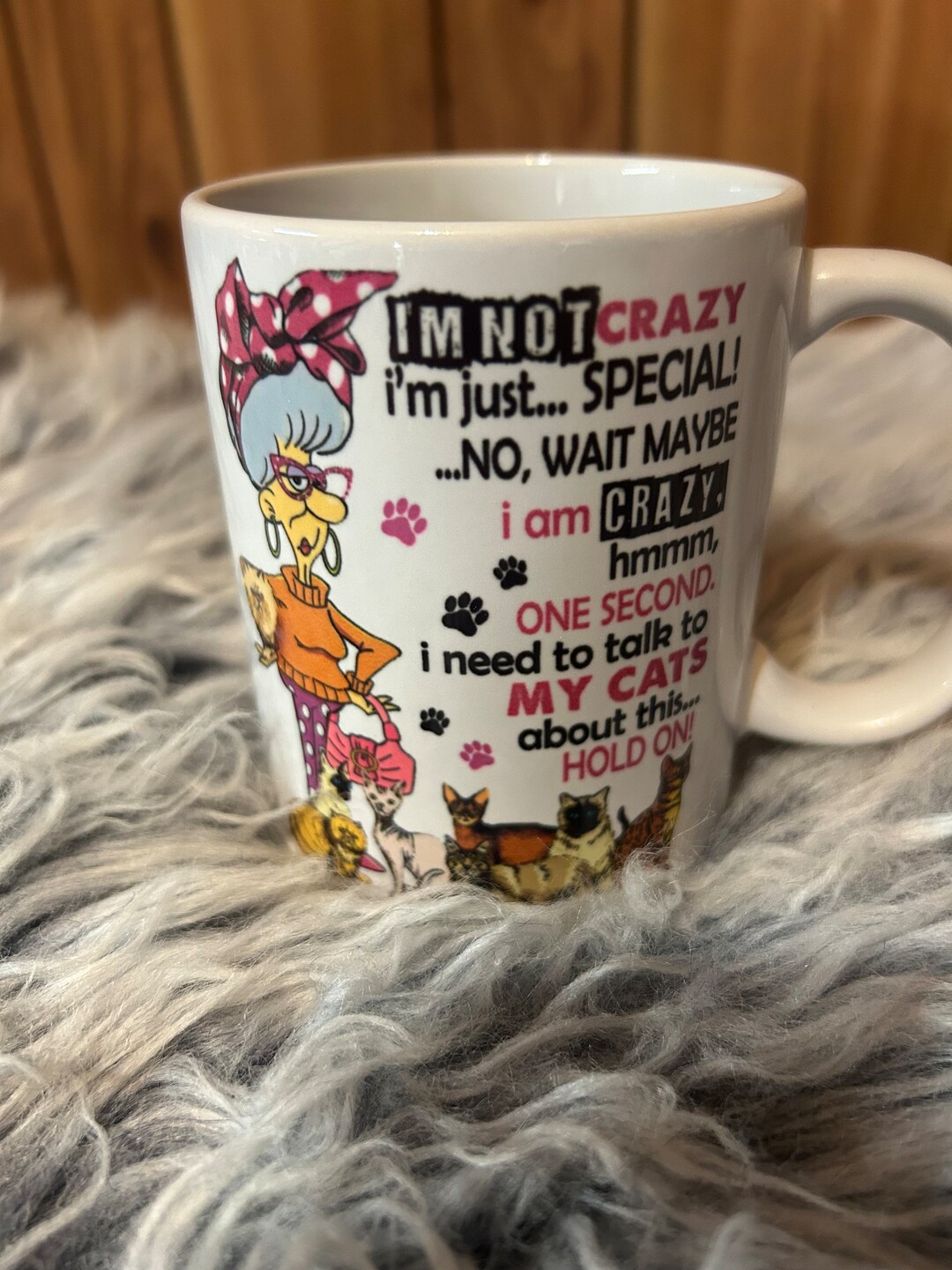 Coffee Mug 11 Oz - Cat Lady Mug - Etsy