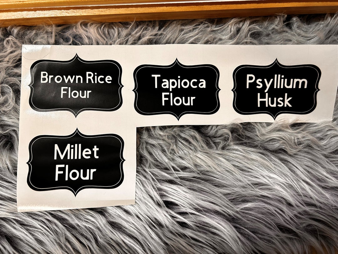 Label - Canister Kitchen Made to Order Labels - Etsy