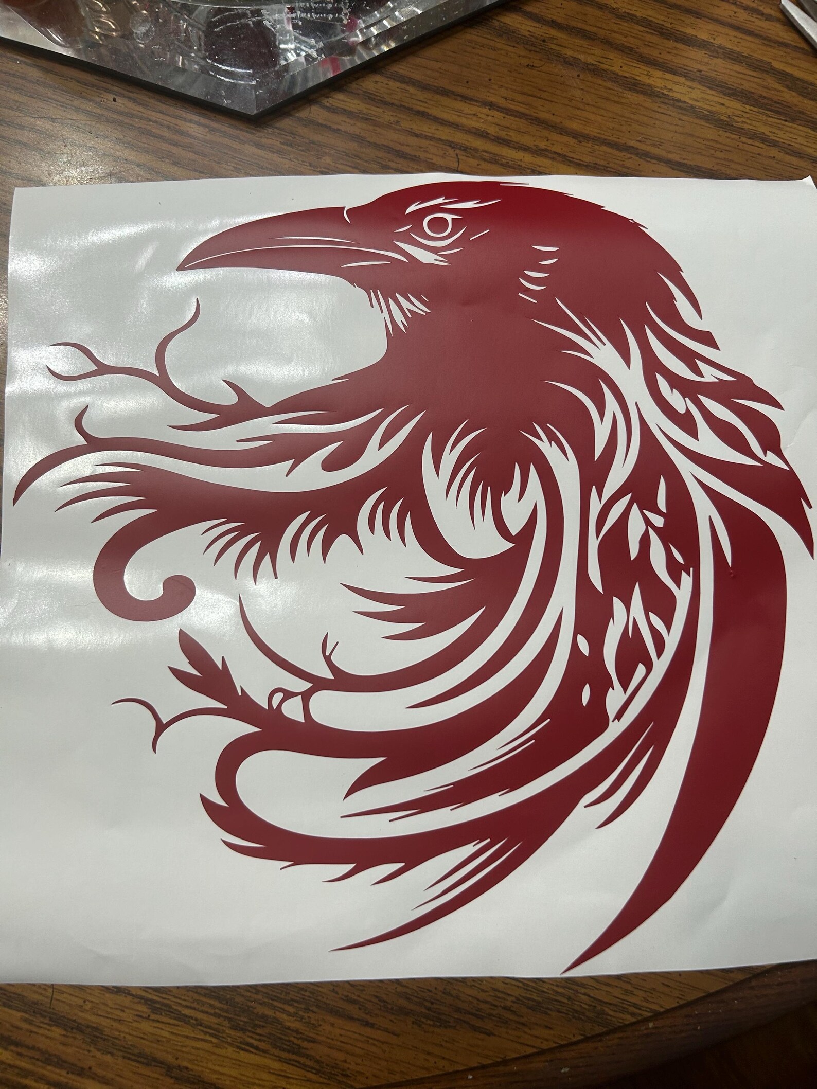 Raven Decal - Etsy