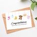 Printable Congratulations on Your Newborn Baby/ Welcome Baby Card - Etsy