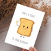 Printable Birthday Card / Here's a Toast to Your Birthday Card/ Toast ...