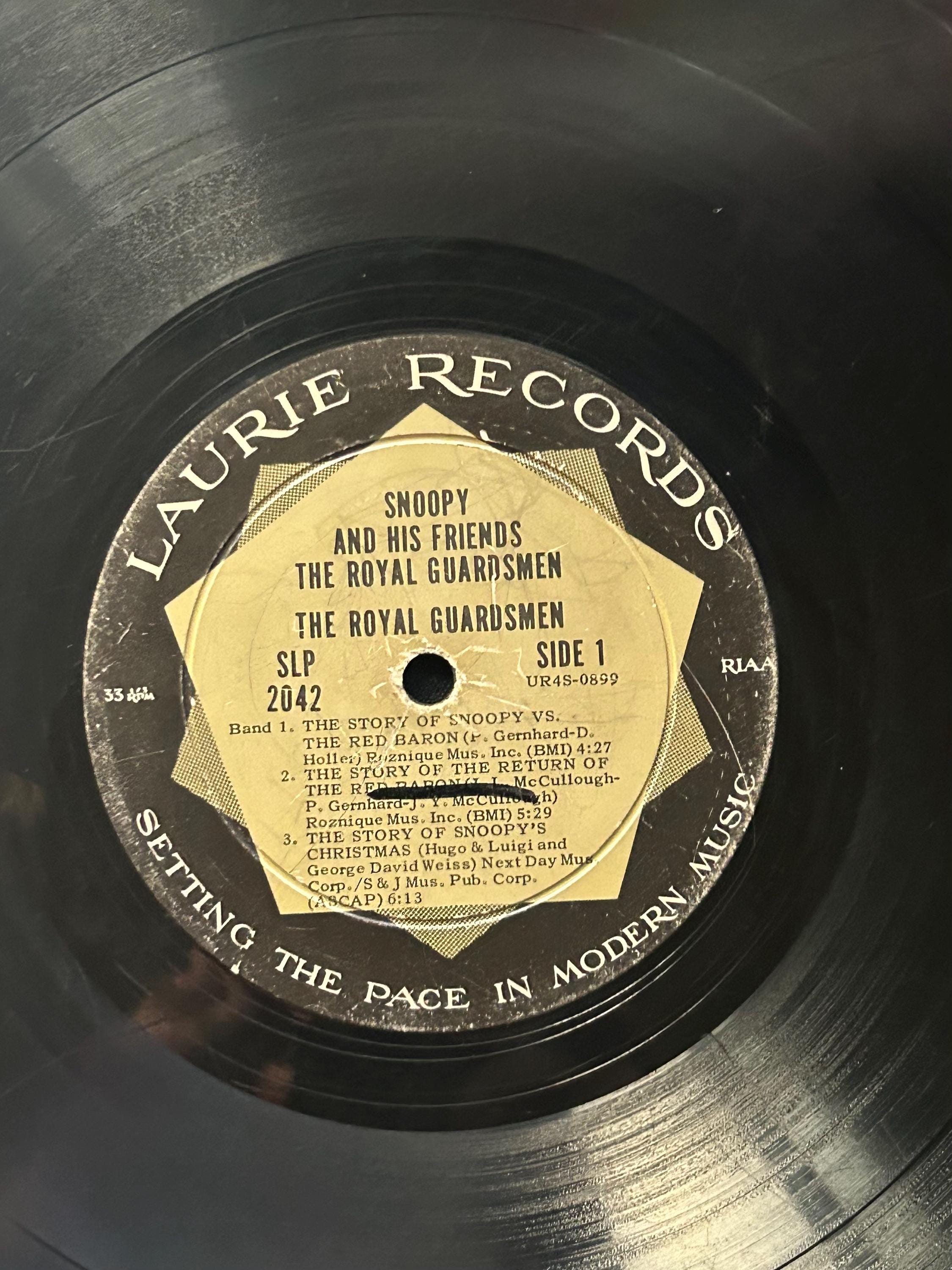 Snoopy and His Friends the Royal Guardsmen Original Vinyl Record 1st ...