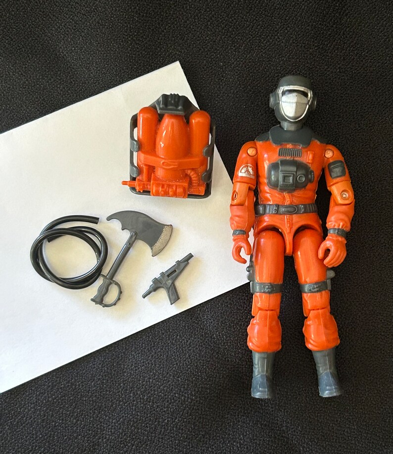 GI Joe Barbecue Action Figure 100% Complete No Card - Etsy