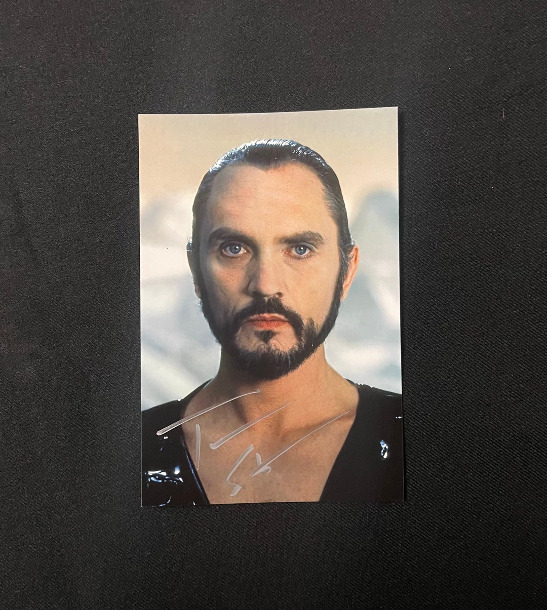 Terrance Stamp as “general Zod” Genuine Hand Signed 8x10 Authentic ...