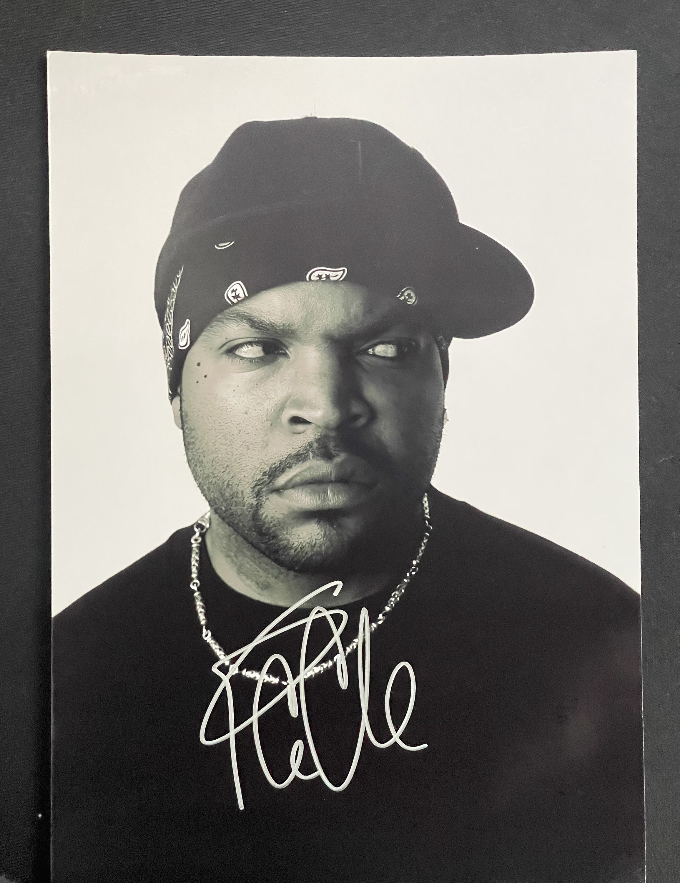 Ice Cube Genuine Hand Signed 8x11 Authentic Autographed Photo Musician ...