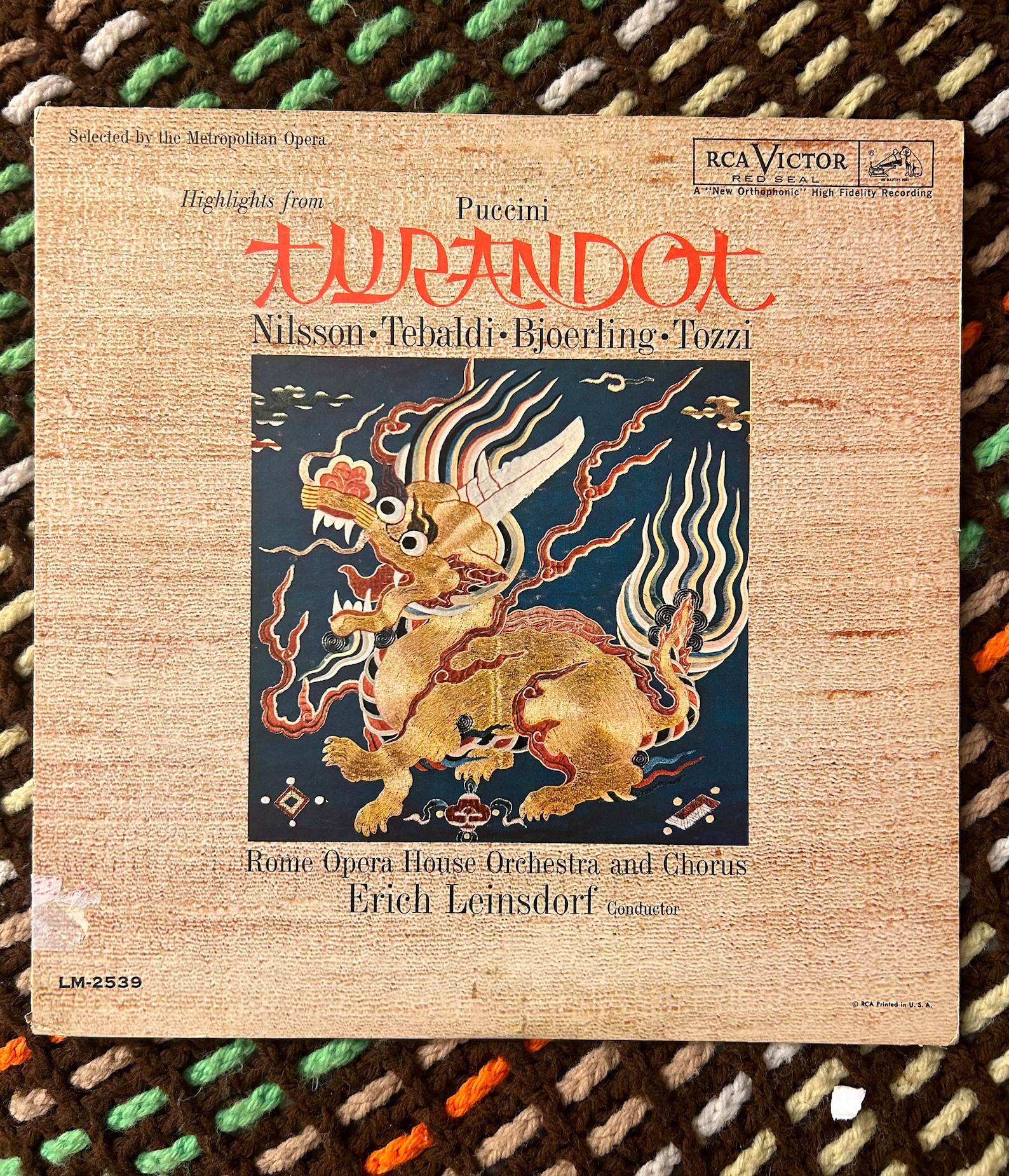 Highlights From Puccini Turandot and Rome Opera House Orchestra ...
