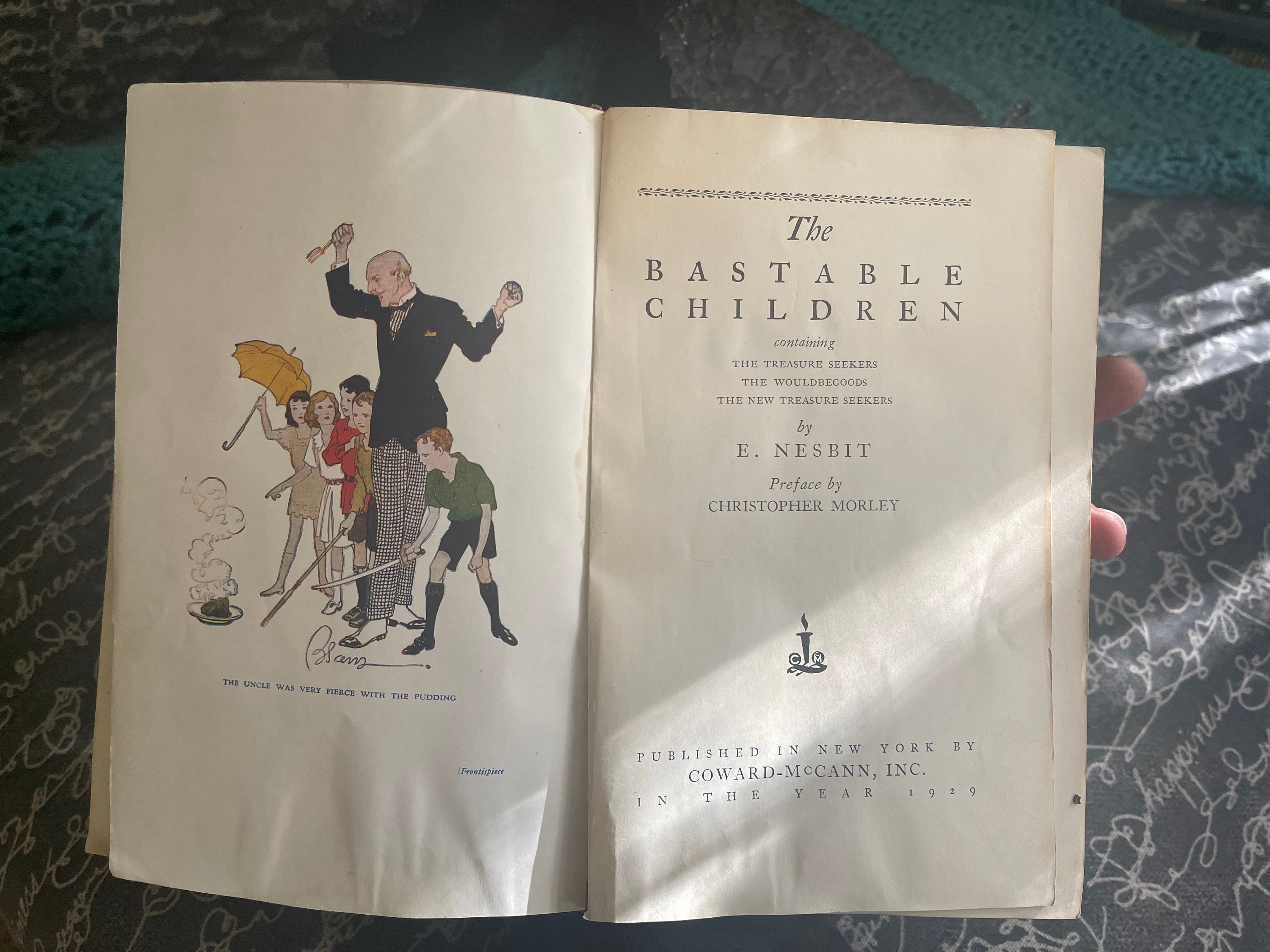 The Bastable Children by E. Nesbit Coward-mccann, Inc. 1929 Book Cover ...