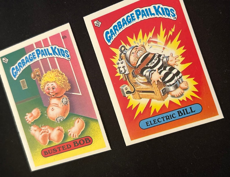 Garbage Pail Kids - Topps 1985 Series 1 - UK Mini’s - Electric Bill ...
