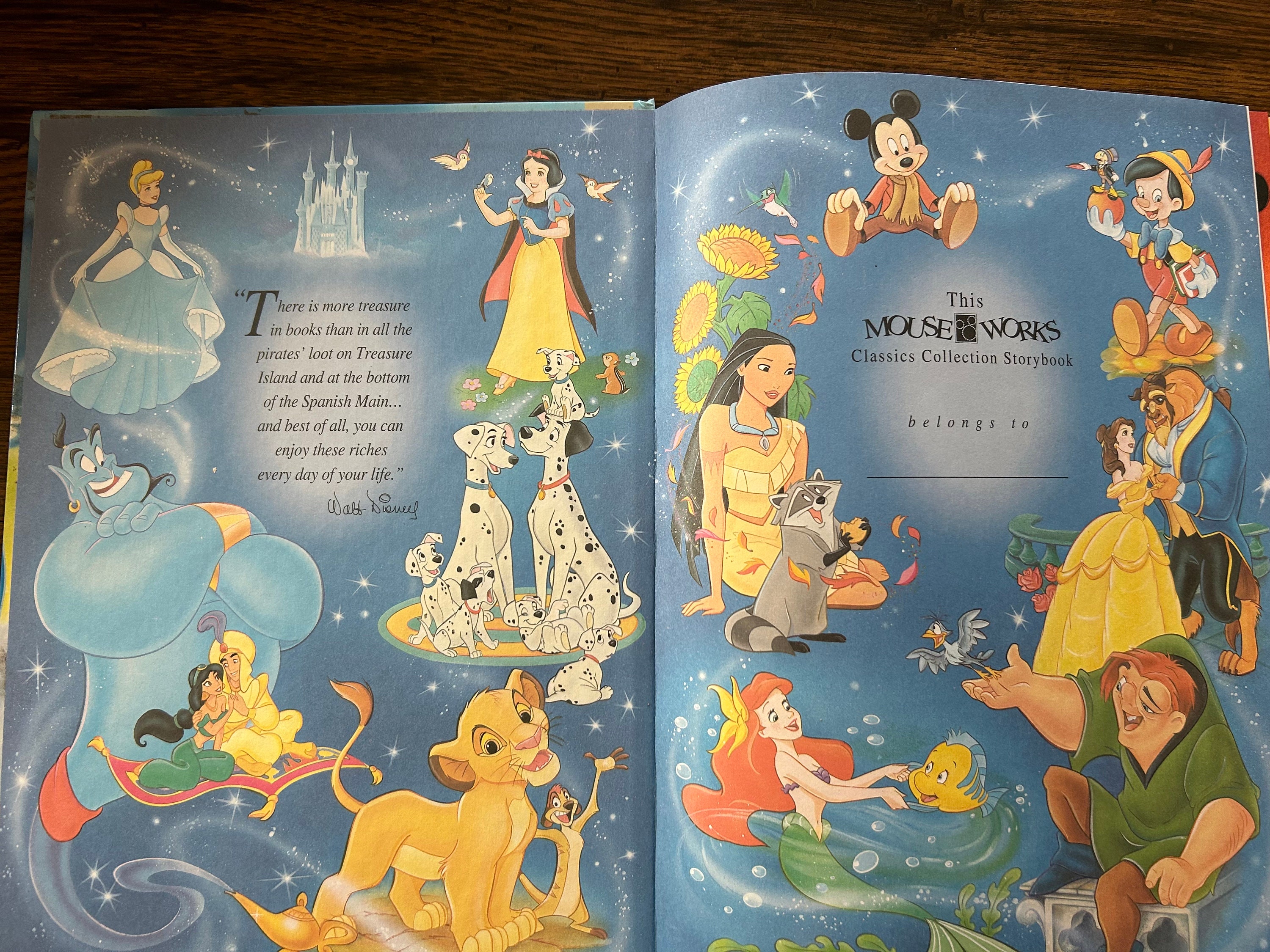 Disneys Hercules Mousework Classic Story Book Hardcover Copyright 1997 ...