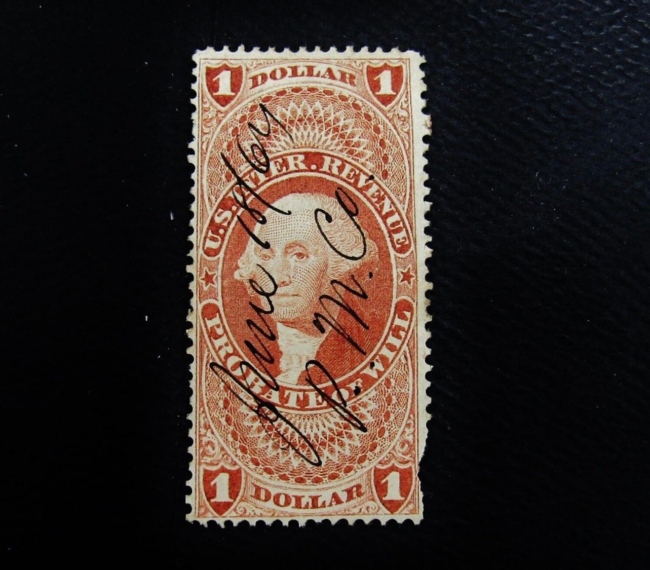 US Internal Revenue Stamp 1862-71 / Scott R76c Used SCV 55.00 Probate ...