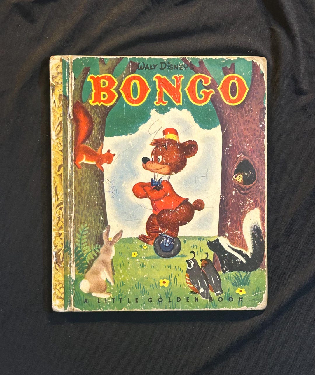 Bongo - A Little Golden Book - by Walt Disney - Hardcover - 1st Edition ...