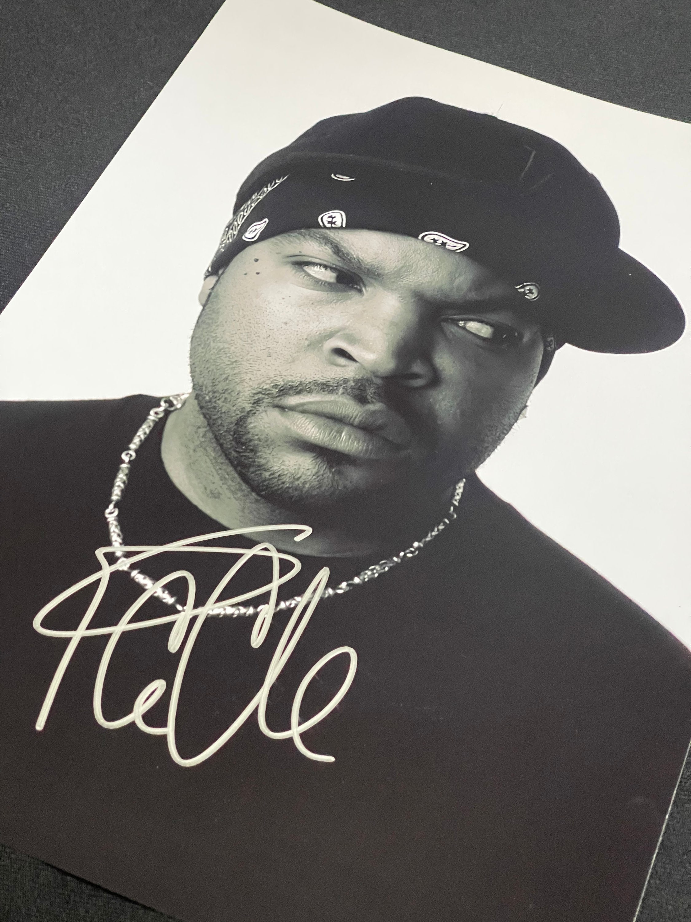 Ice Cube Genuine Hand Signed 8x11 Authentic Autographed Photo Musician ...