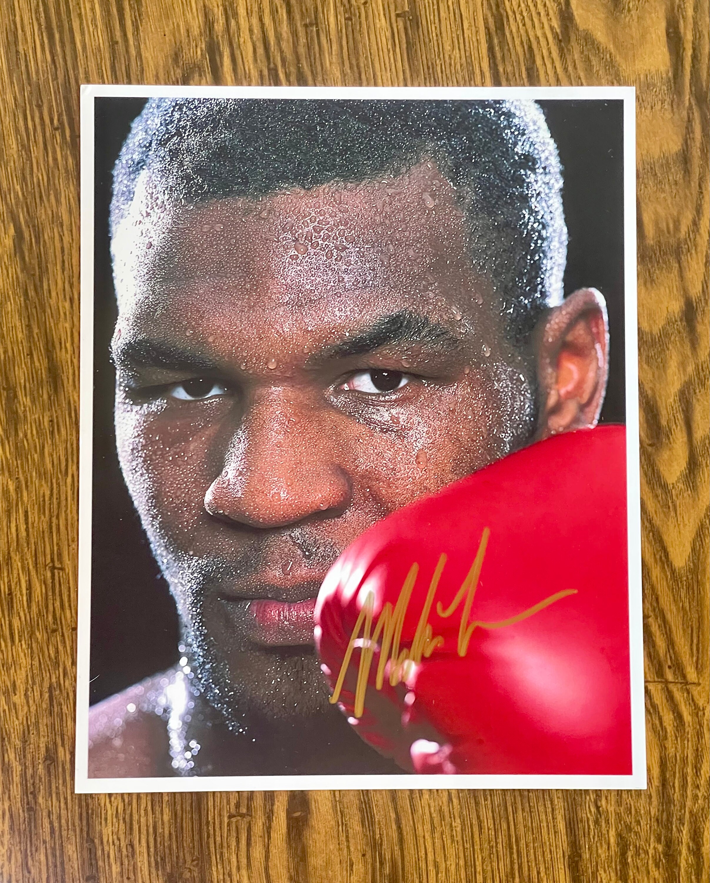 Mike Tyson - Genuine Hand Signed 8x10 Authentic Autographed Photo W ...