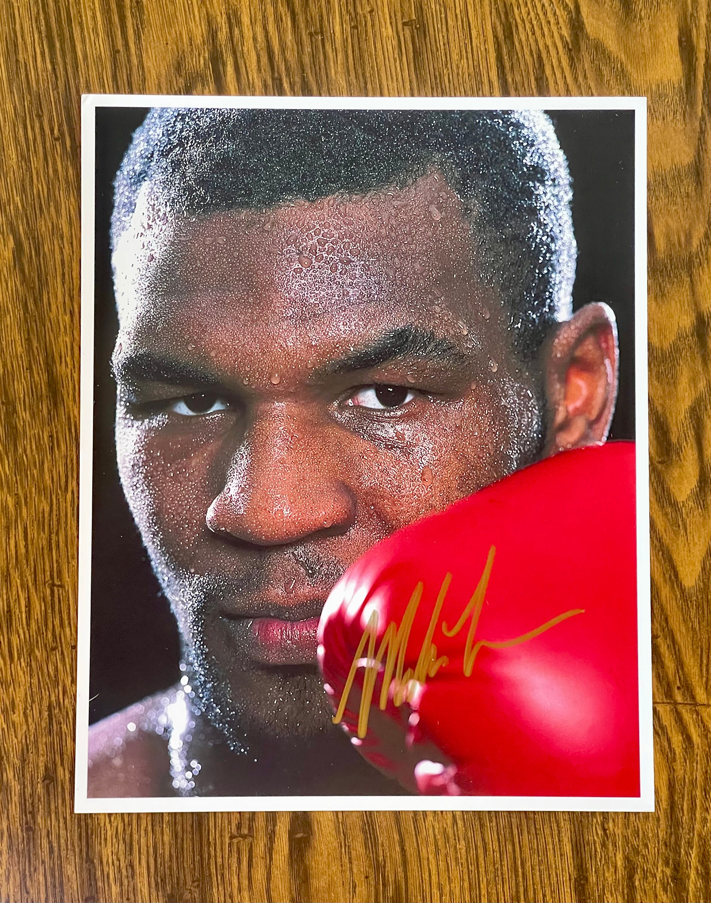 Mike Tyson - Genuine Hand Signed 8x10 Authentic Autographed Photo W ...