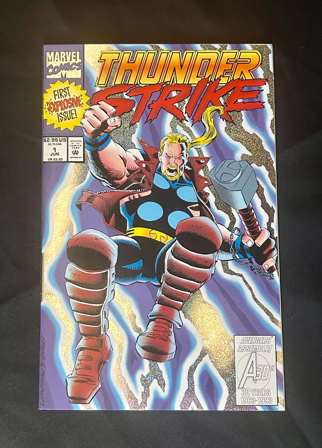 Marvel Comic’s - Thunder Strike - 1st Explosive Issue / Comic # 1 ...