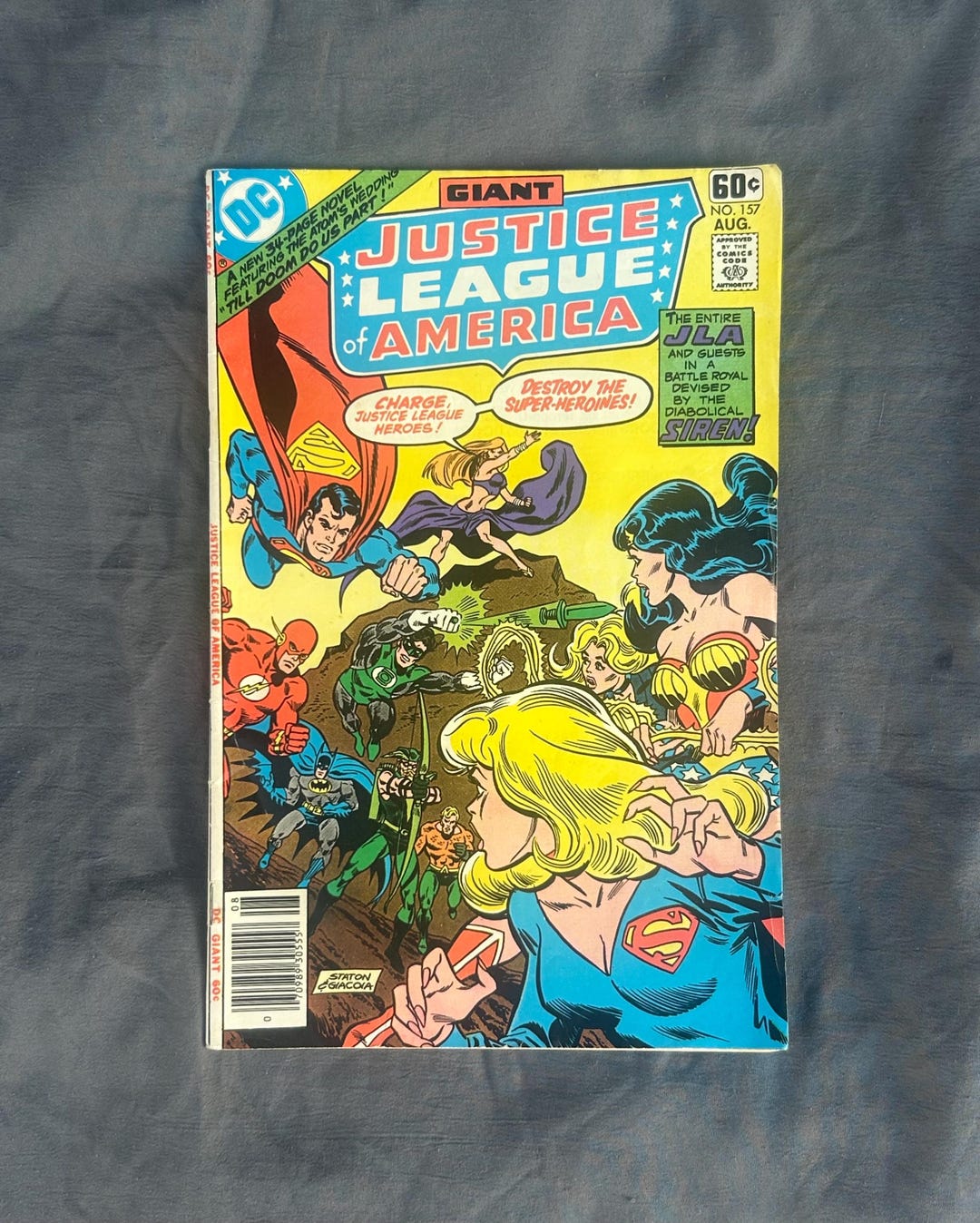DC Comics - Giant Justice League of America - Comic 157 - “till Doom Do ...