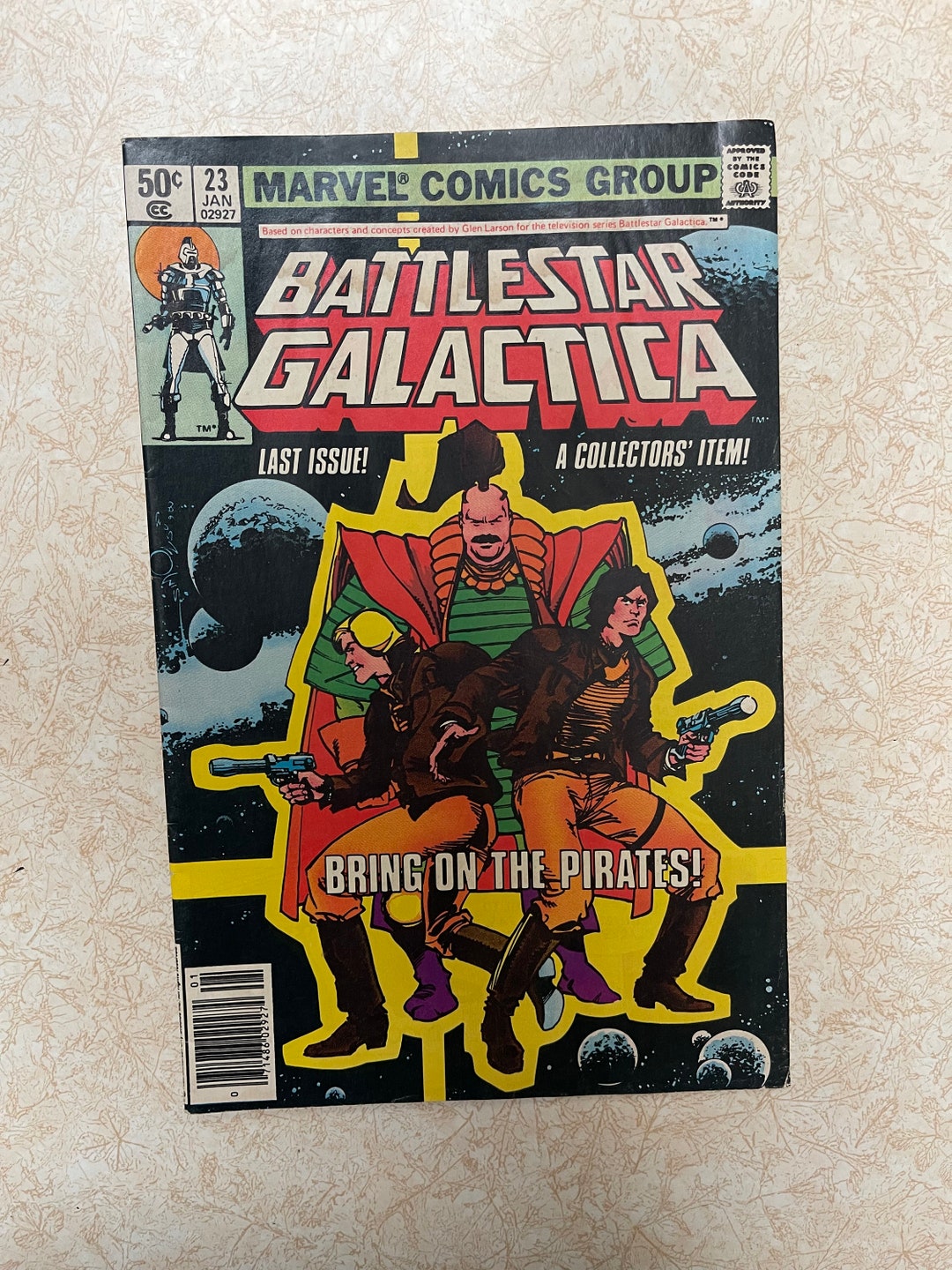Marvel Comics Battlestar Galactica Comic No. 23, Vol. 1 January 1981 ...