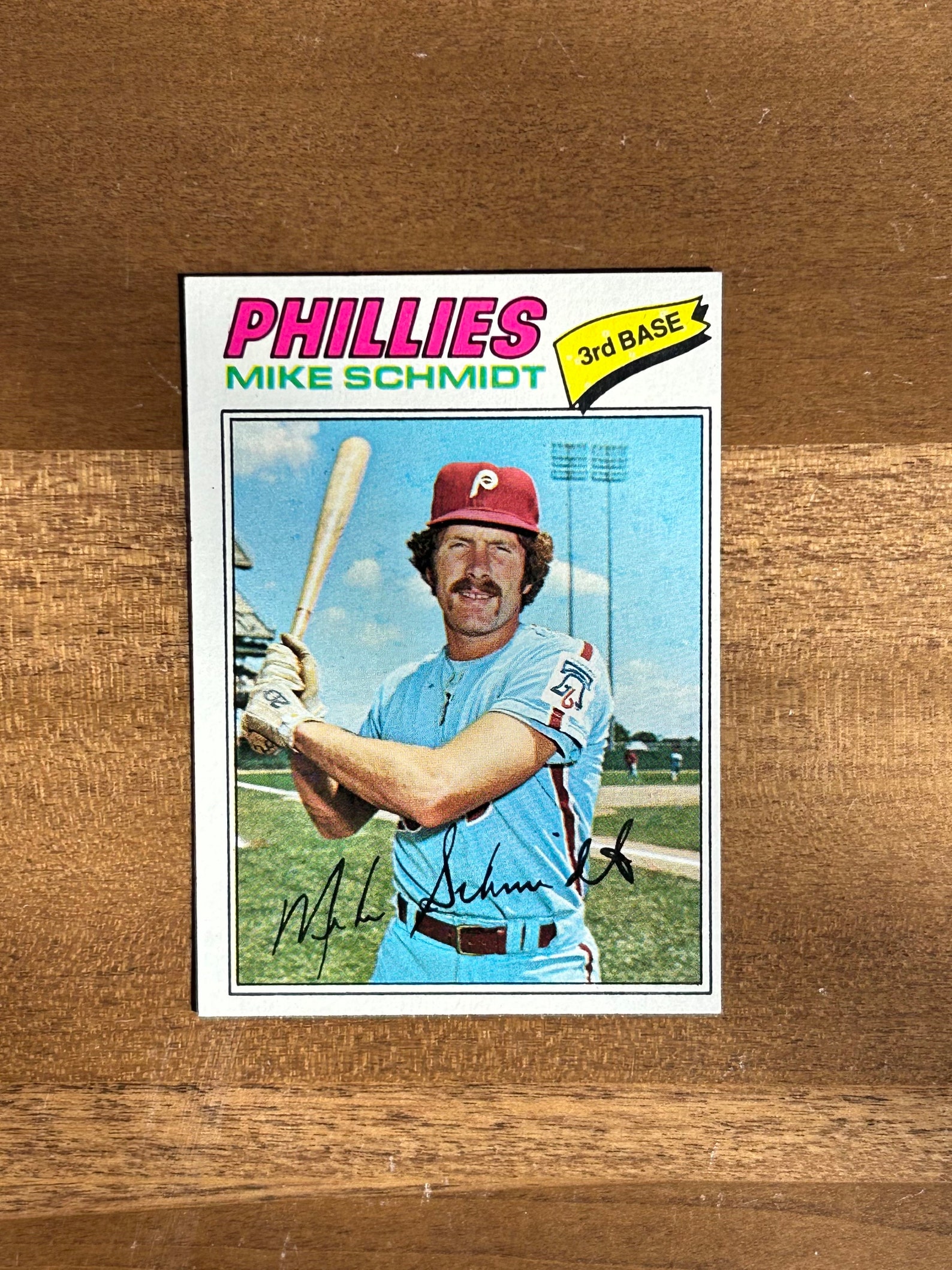 1977 Topps Mike Schmidt Card No 140 Mint Condition Philadelphia ...