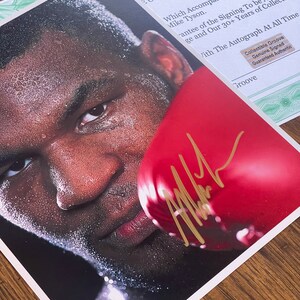 Mike Tyson - Genuine Hand Signed 8x10 Authentic Autographed Photo W ...
