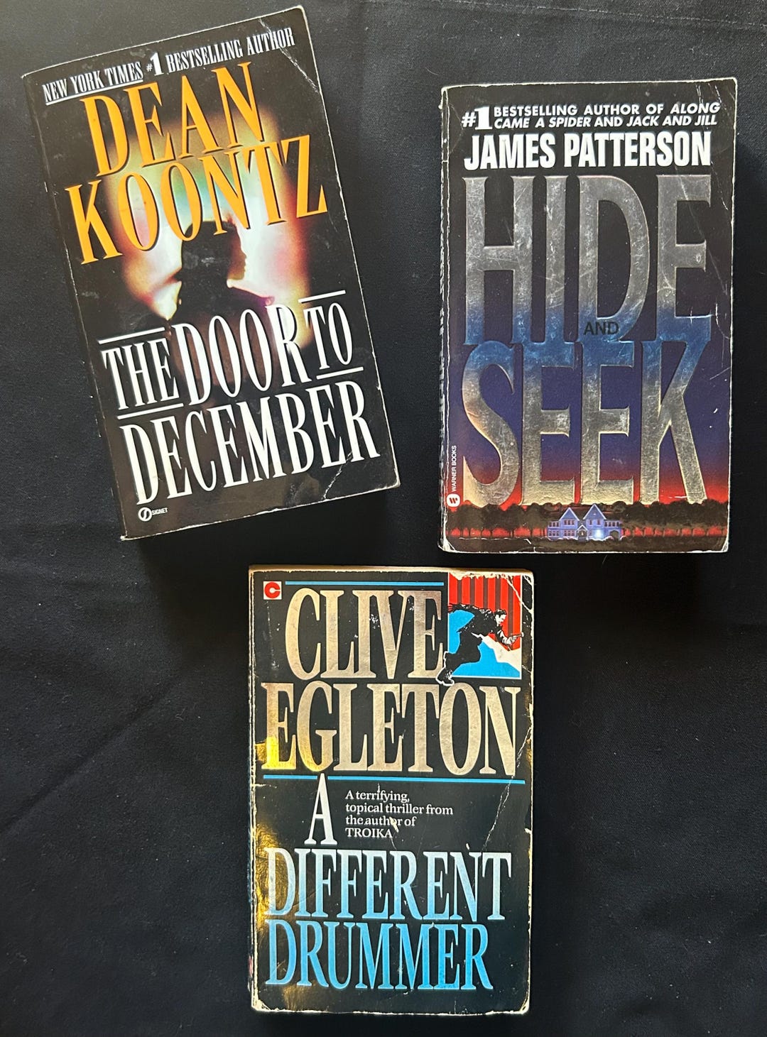 Book Lot - James Patterson - Hide and Seek/1996 - Dean Koontz - the ...