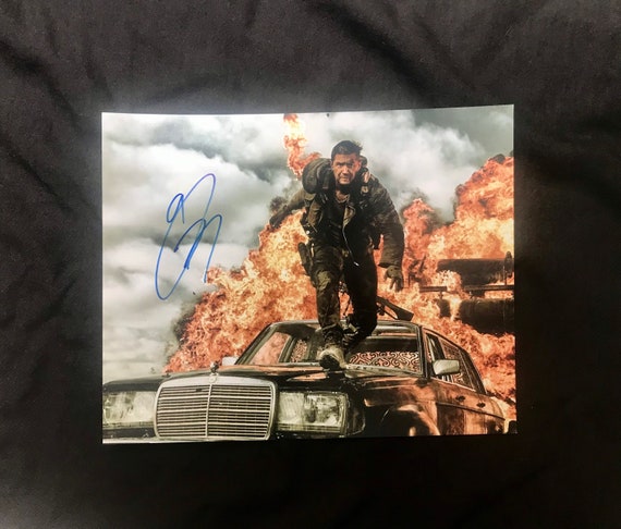 Tom Hardy Genuine Hand Signed 8x10 Authentic Autographed - Etsy