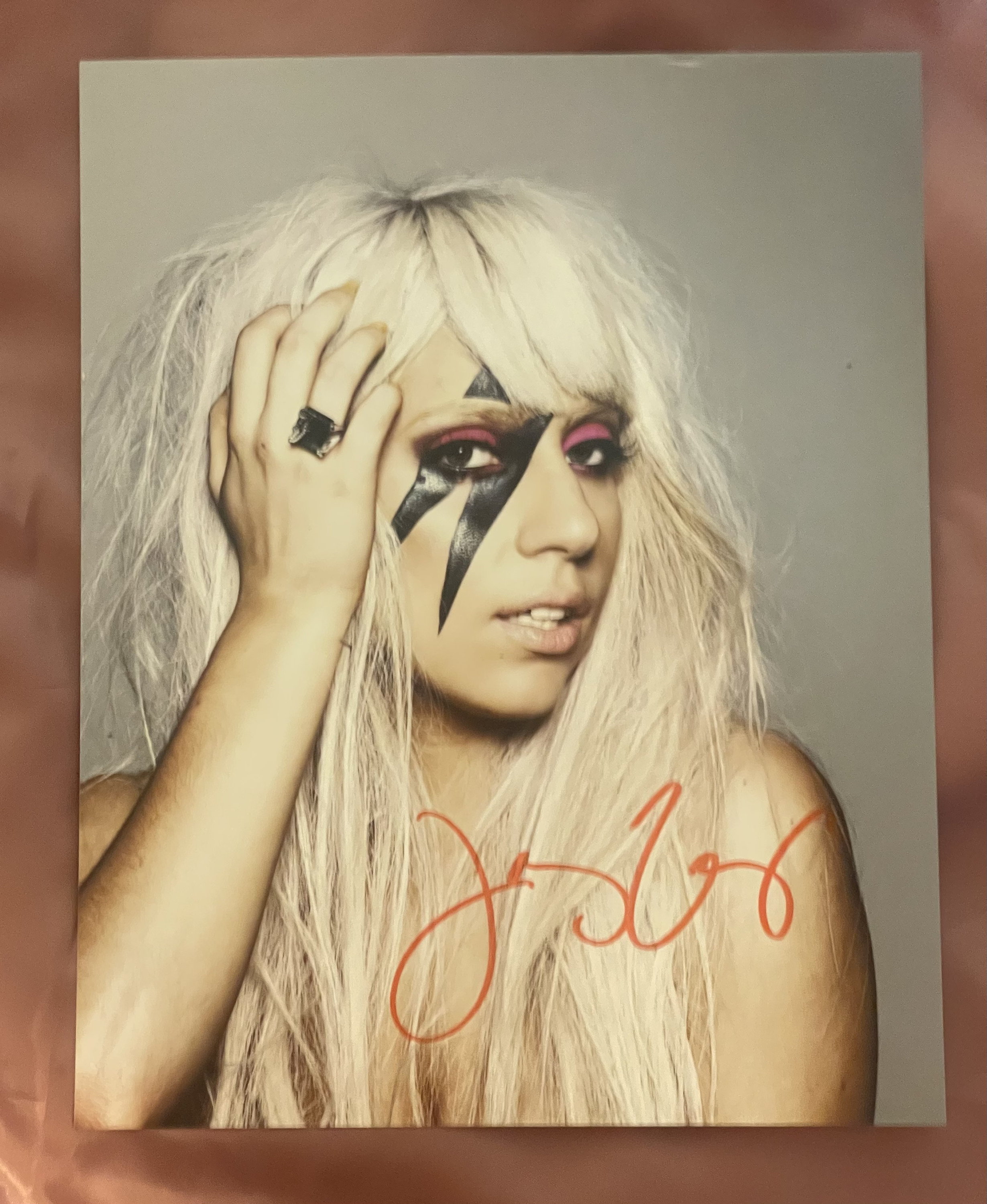 Lady Gaga Genuine Hand Signed 8x10 Authentic Autographed Photo Absolute ...