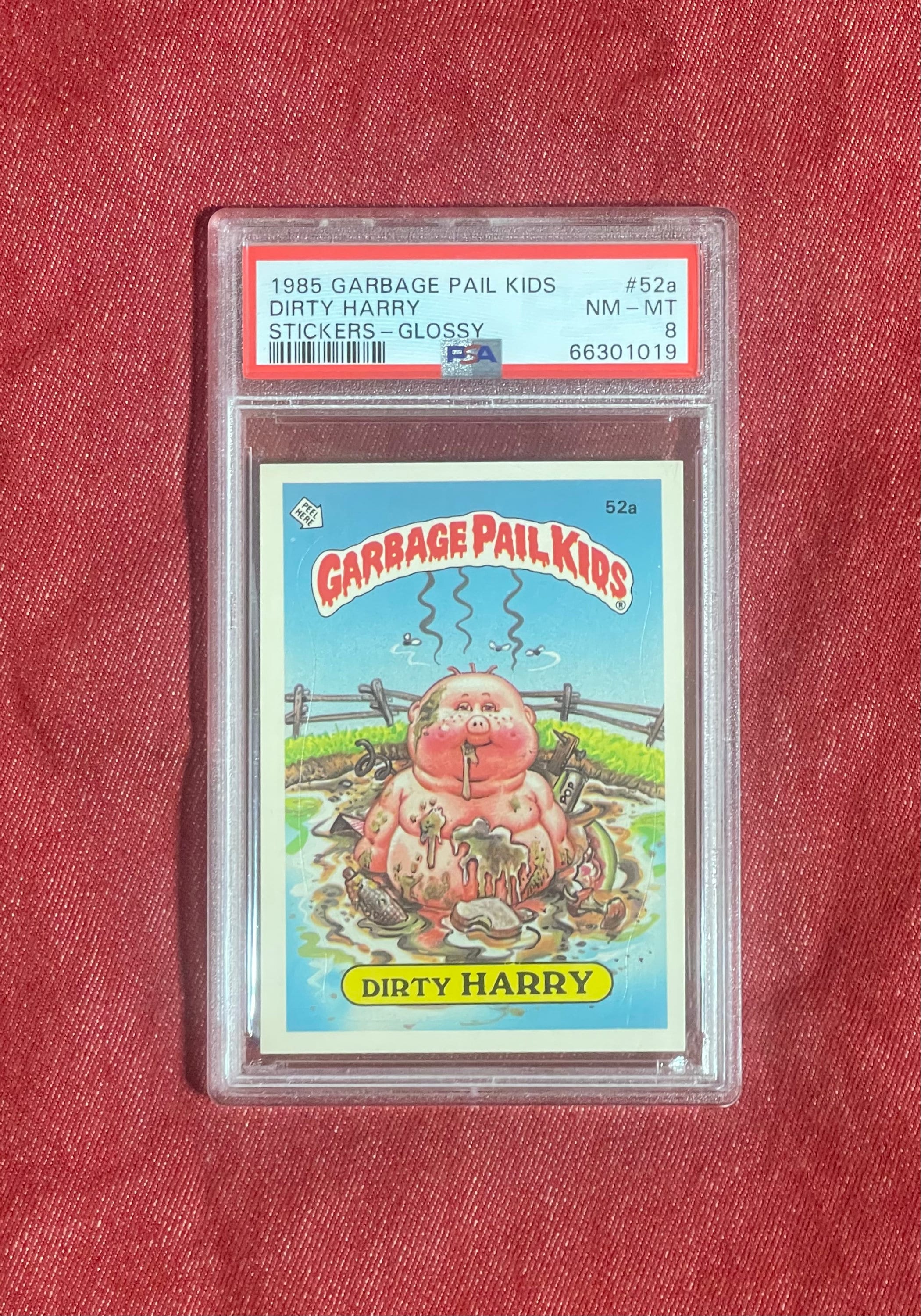 Garbage Pail Kid - Dirty Harry - Series 2 - # 52a - 1986 - PSA 8 - M-NM ...