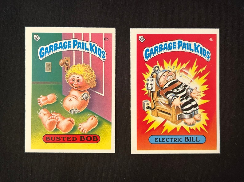 Garbage Pail Kids - Topps 1985 Series 1 - UK Mini’s - Electric Bill ...