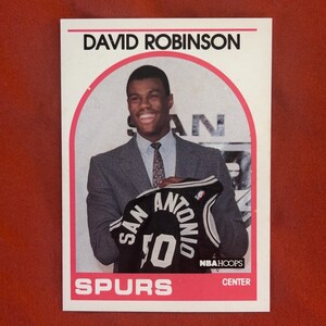 1989-90 Hoops Basketball - David Robinson Rookie Card / SP - # 138 ...