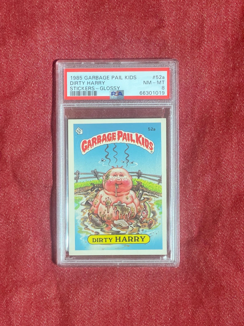 Garbage Pail Kid - Dirty Harry - Series 2 - # 52a - 1986 - PSA 8 - M-NM ...