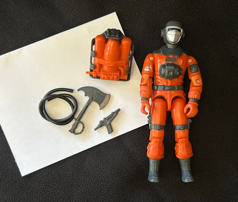 GI Joe Barbecue Action Figure 100% Complete No Card - Etsy