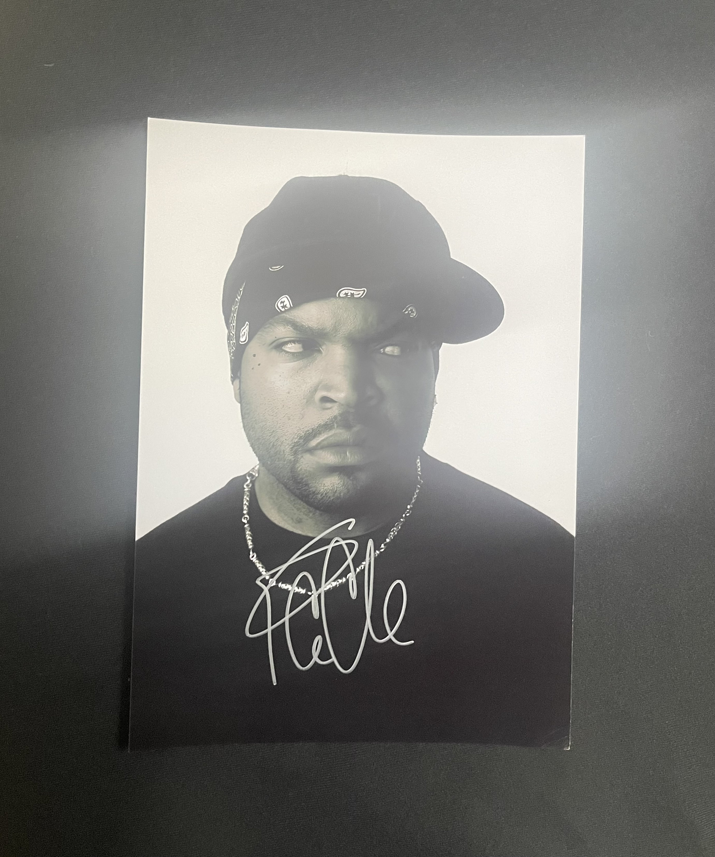 Ice Cube Genuine Hand Signed 8x11 Authentic Autographed Photo Musician ...