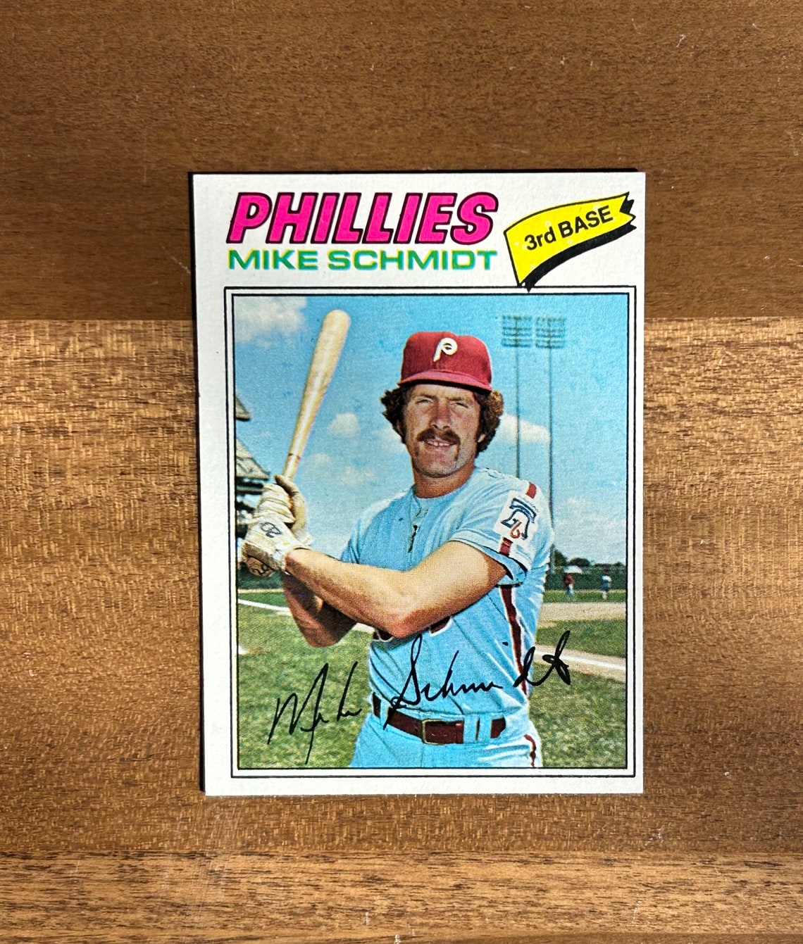 1977 Topps Mike Schmidt Card No 140 Mint Condition Philadelphia ...