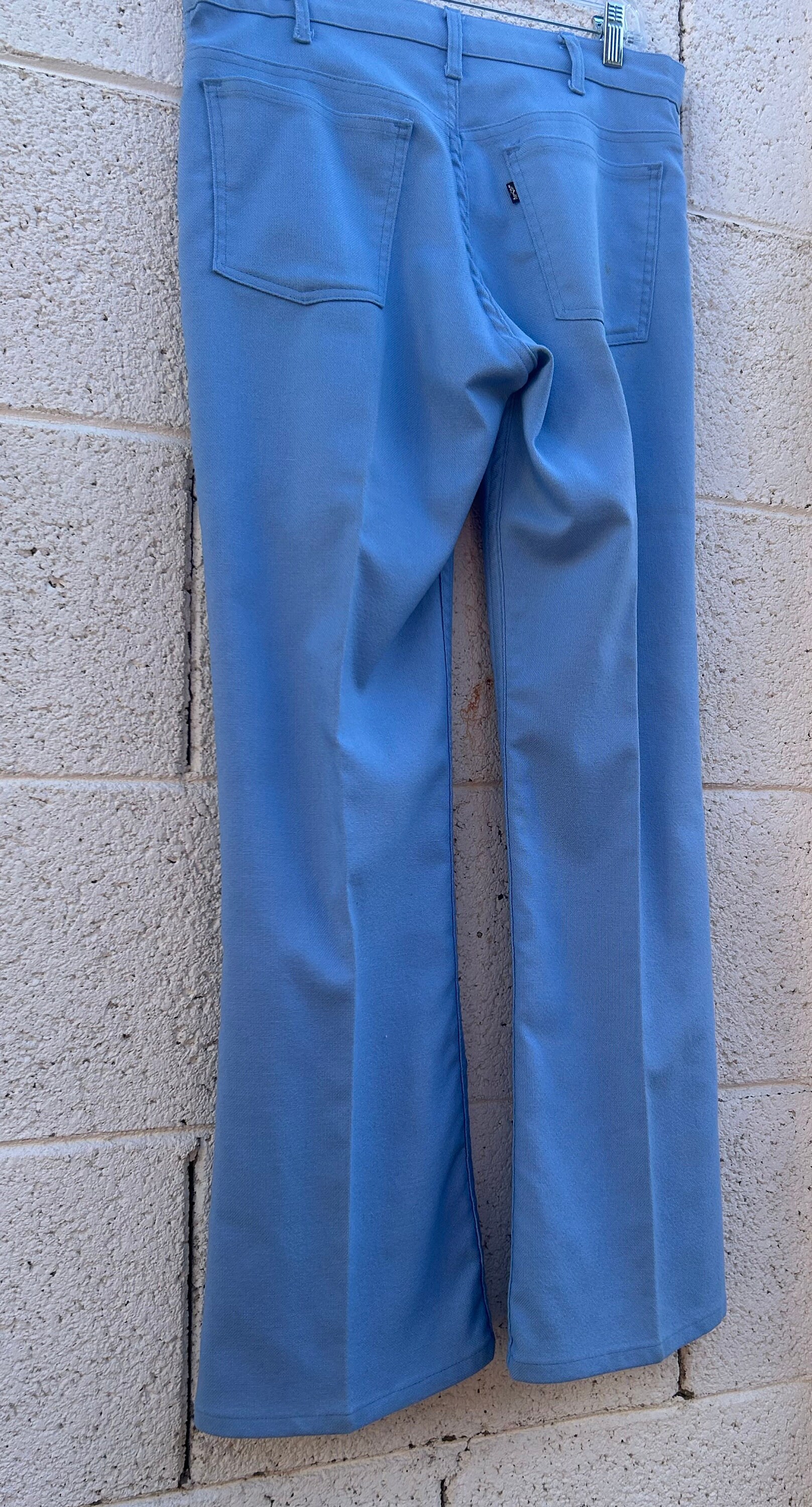 Vintage 1970’s Levi’s Sta-prest High Rise Bell Bottom Cut Pants - SF ...