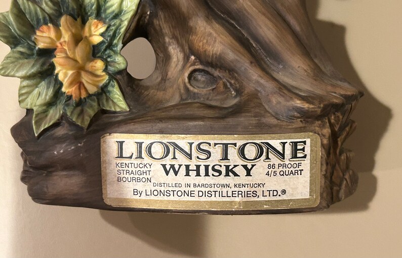 Original Lionstone Whiskey Sculptured Porcelain Bluebird - Etsy