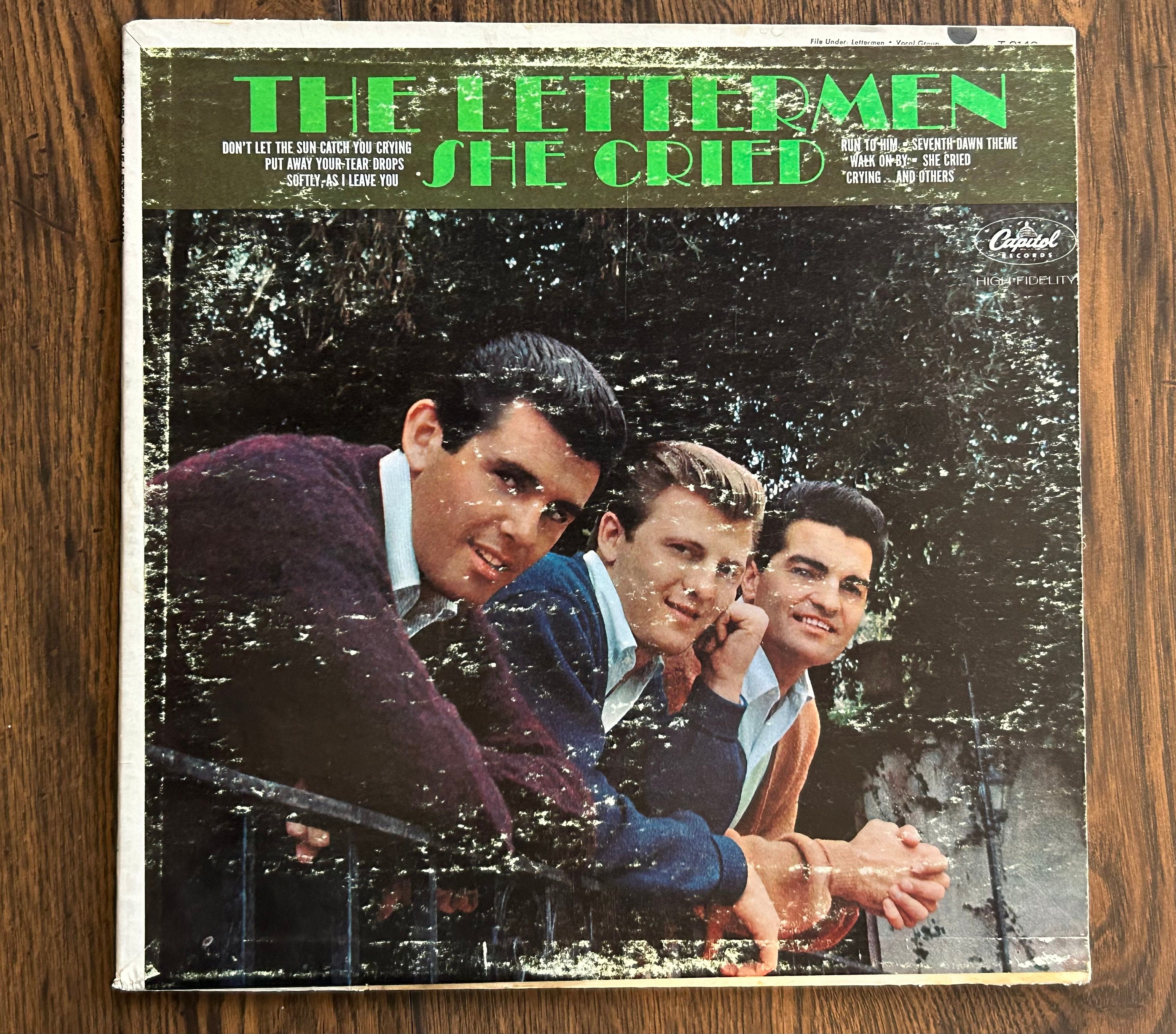 The Letterman - “she Cried” - Original Vinyl 1964 Record - First Press ...