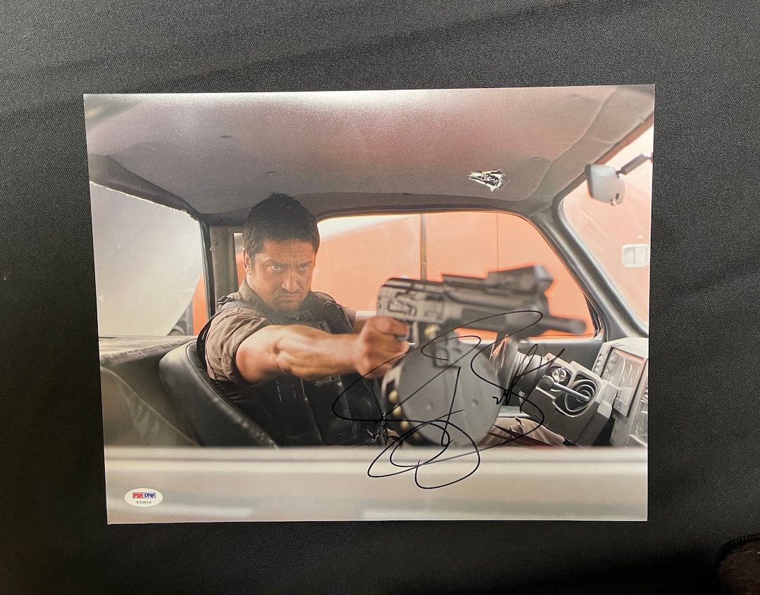 Gerard Butler -genuine Hand Signed 11 X 14 Authentic Autographed W/ PSA ...