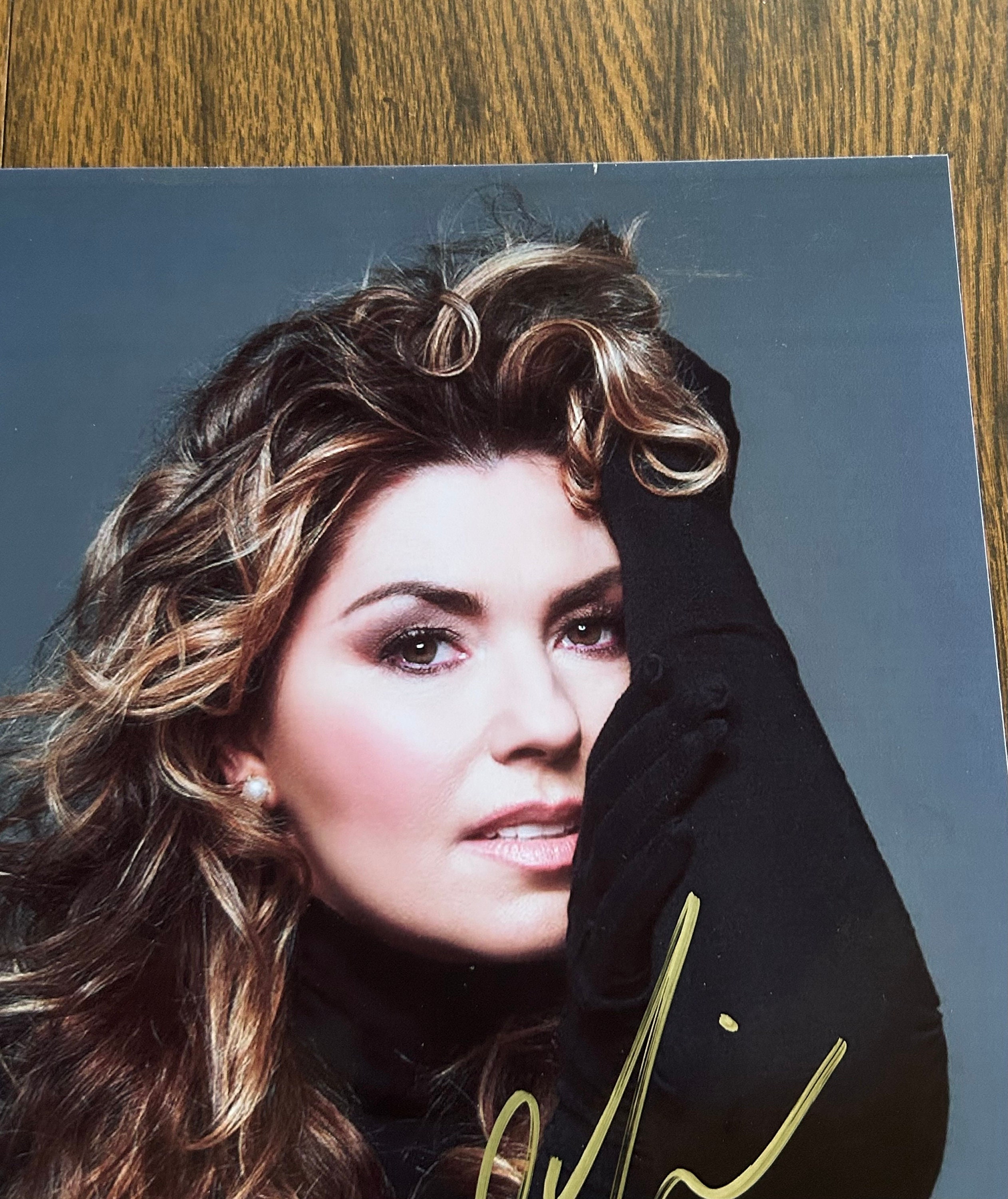 Shania Twain Genuine Hand Signed 8.5 X 11 Authentic Autographed Photo ...