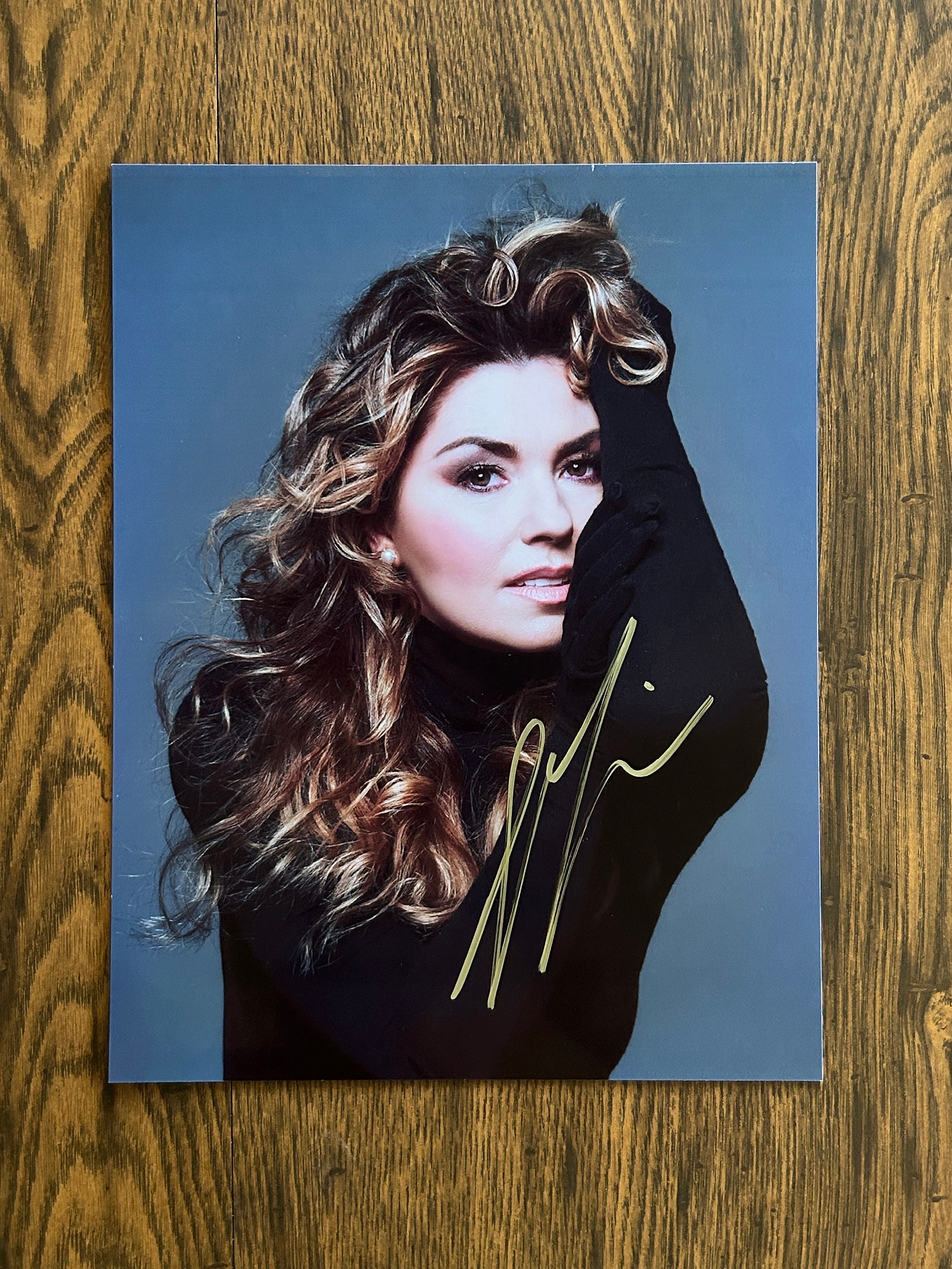 Shania Twain Genuine Hand Signed 8.5 X 11 Authentic - Etsy