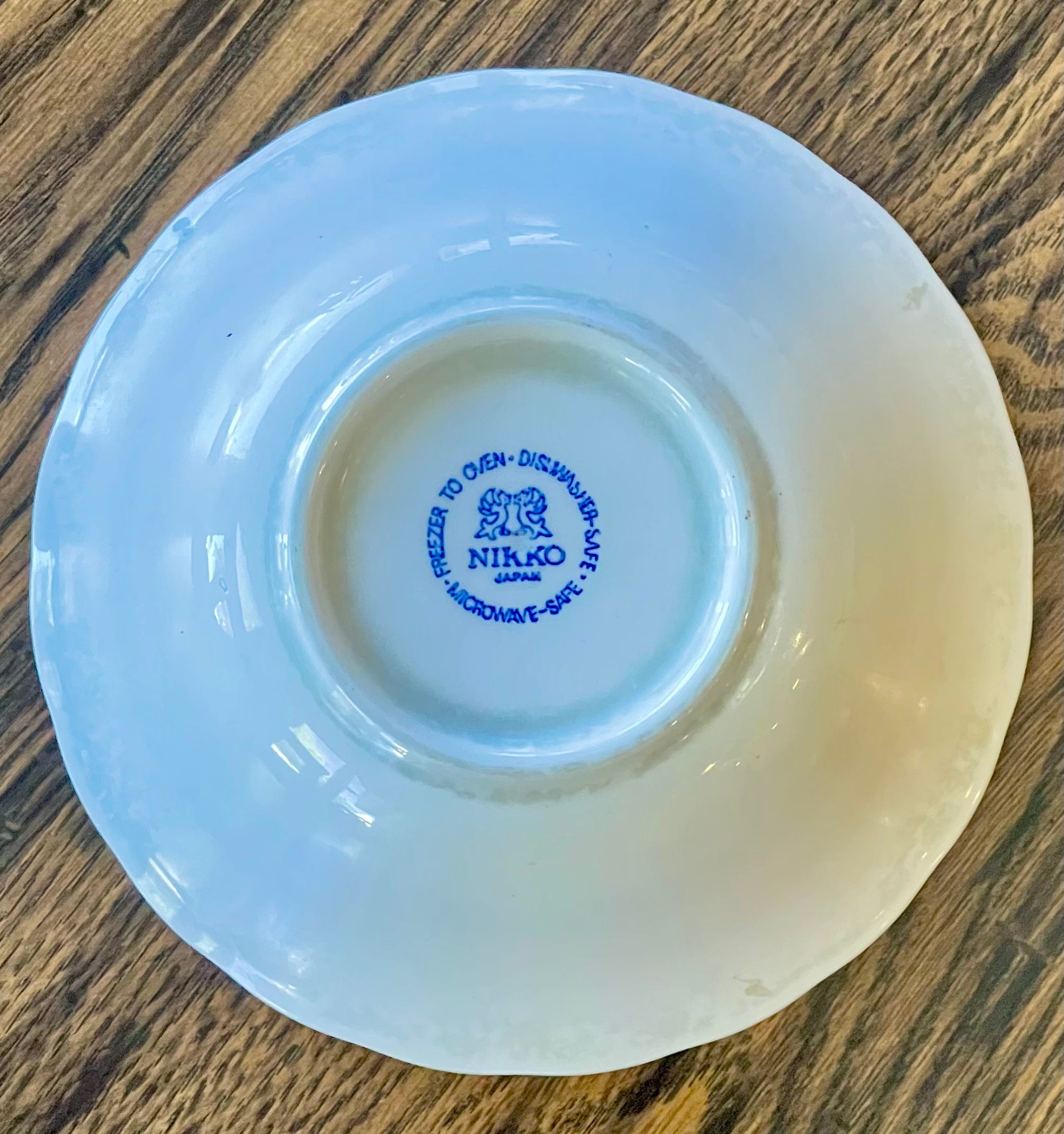 Vintage Nikko Mid-century Fine Bone China Porcelain Salad Bowl Made in ...