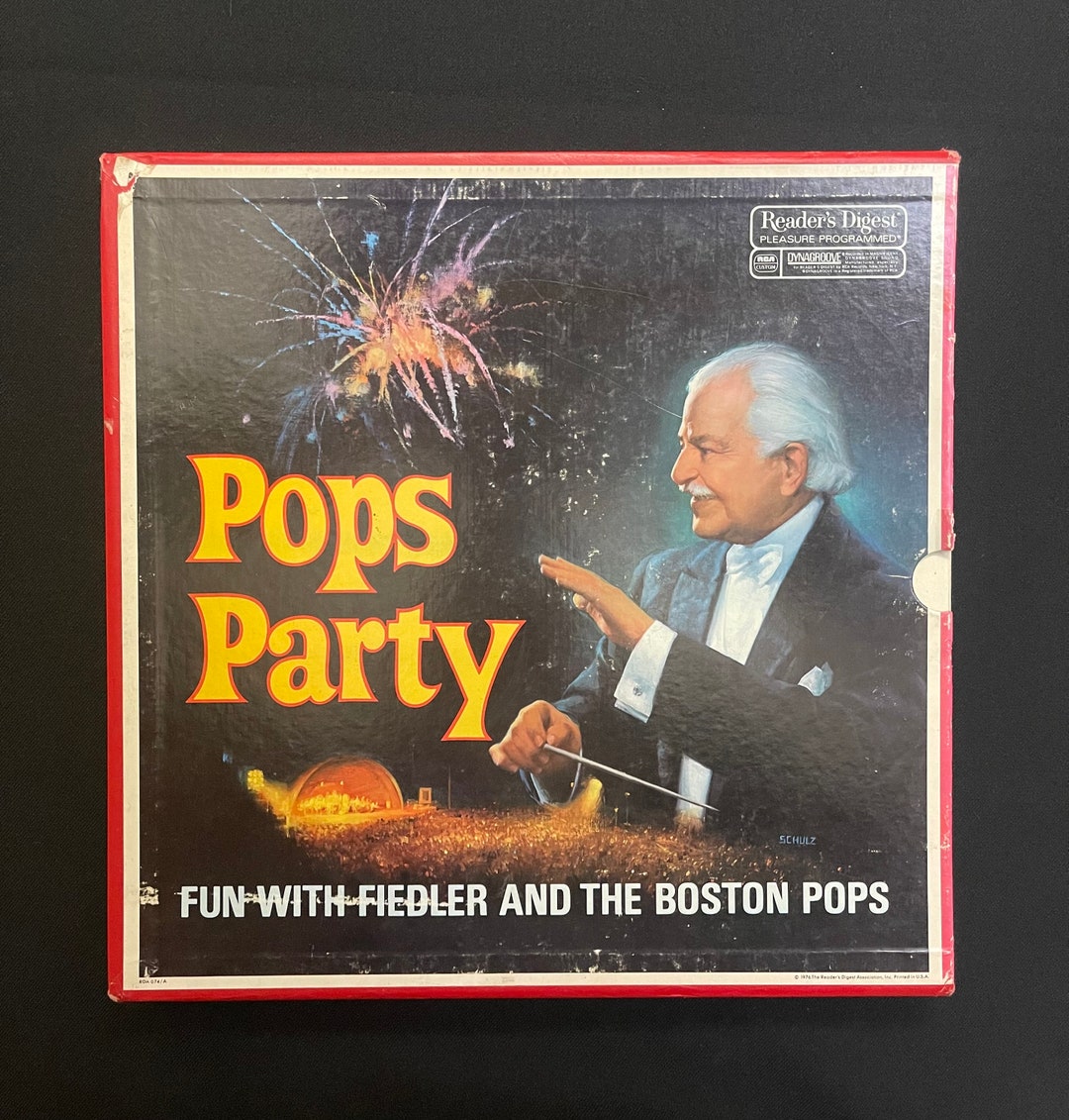 Pop’s Party - Fun With Fiedler & the Boston Pops - Original Vinyl 1976 ...