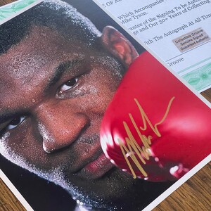 Mike Tyson - Genuine Hand Signed 8x10 Authentic Autographed Photo W ...