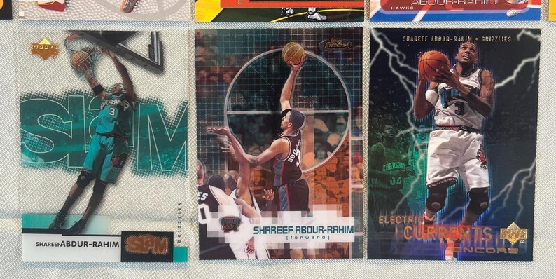 Shareef Abdur-rahim - 18 Basketball Card Lot - 2000-2007 - Sp’s/rare ...