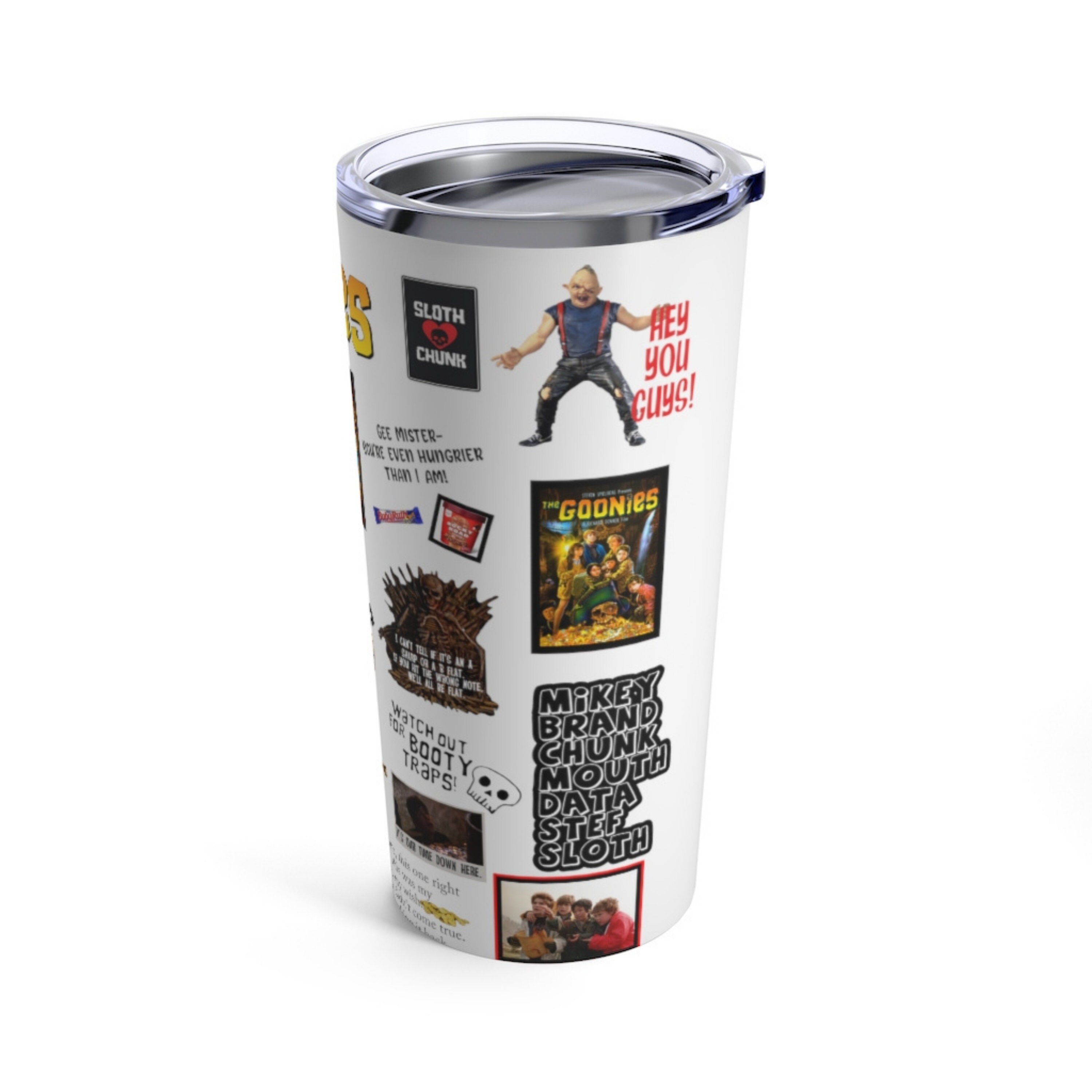 Goonies 20oz Skinny Tumbler With Reusable Straw - Etsy