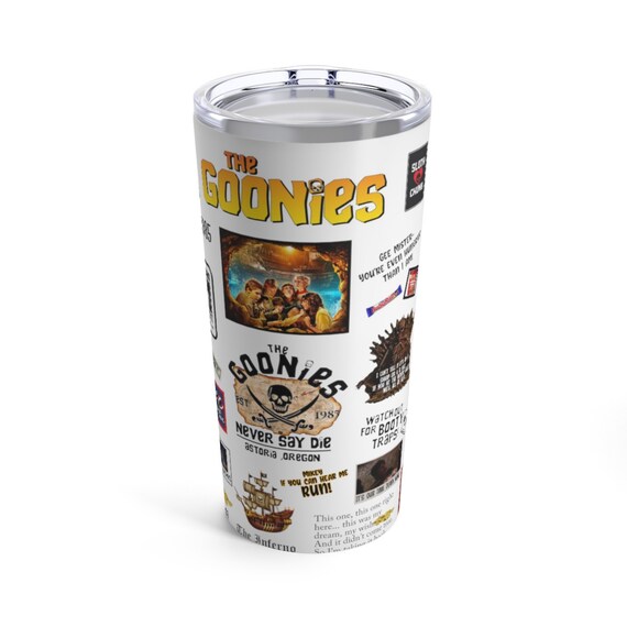 Goonies 20oz Skinny Tumbler With Reusable Straw - Etsy