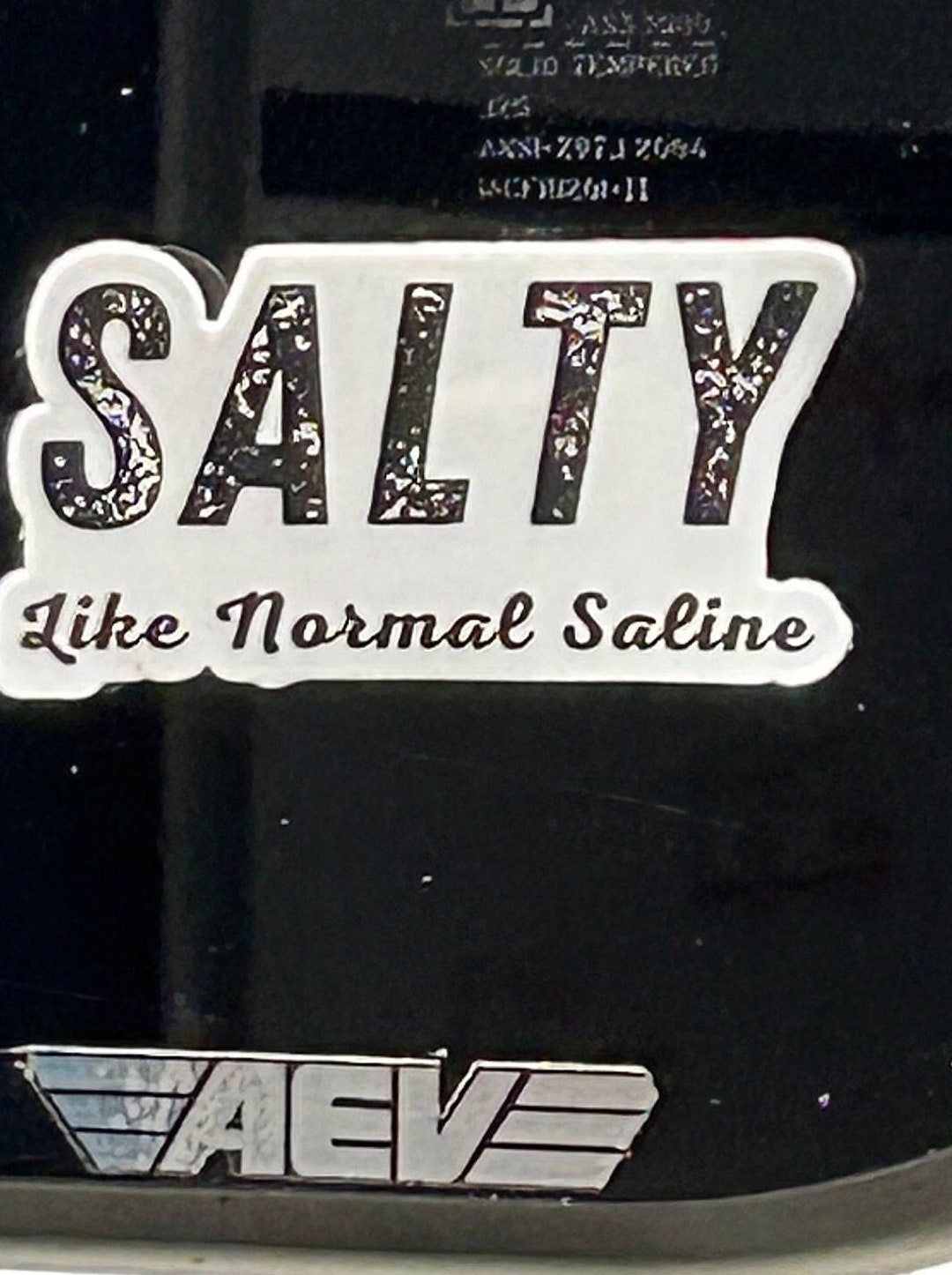SALTY Like Normal Saline Sticker for Nurses Emts Paramedics - Etsy