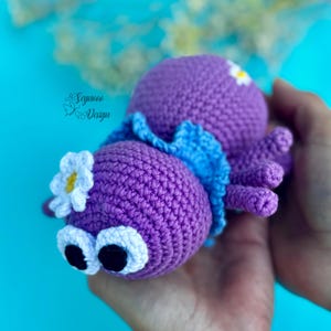 Crochet Cute Spider Pattern, Amigurumi Spider Pattern, Cute Spider Toy ...